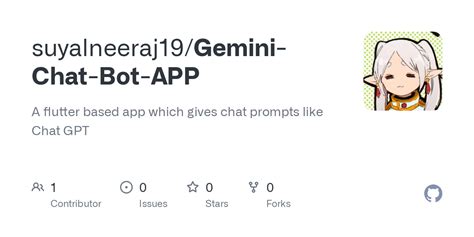 Github Suyalneeraj19gemini Chat Bot App A Flutter Based App Which Gives Chat Prompts Like
