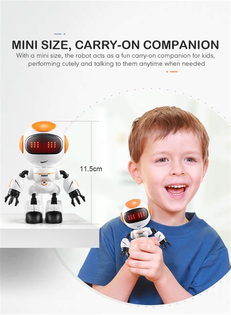 jjrc r8 luke intelligent robot touch response rtr