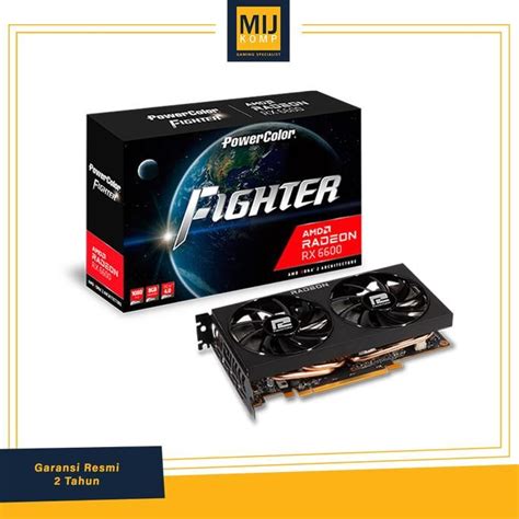 Jual Vga Powercolor Fighter Amd Radeon Rx Rx Gb Gddr Shopee Indonesia