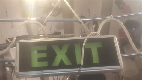 Exit Light Door Arrow Buy At Best Price Butt Lights