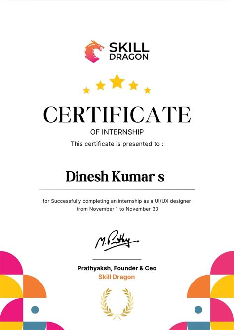 Dinesh Kumar On Linkedin My First Internship Is Done This Is About Ui Ux Design Time Period Of