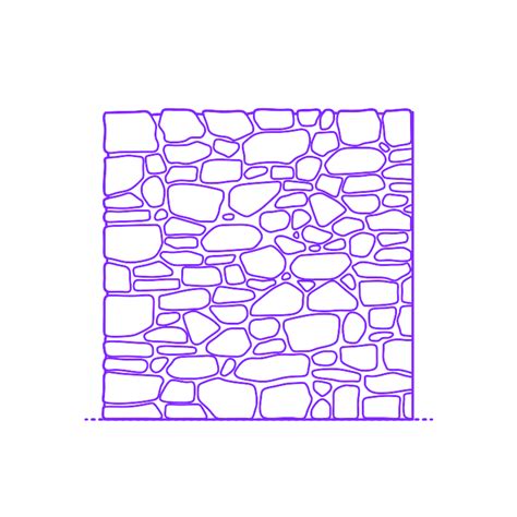 rubble stone pattern repeating cad solved modelling a coursed random