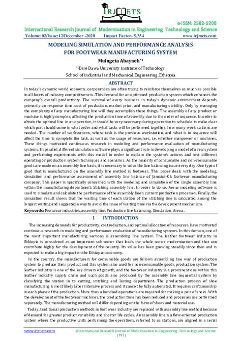 pdf modeling simulation and performance analysis for footwear