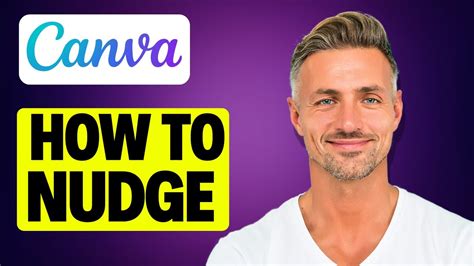 How To Nudge Objects In Canva 2025 Youtube