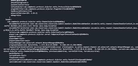 Error Spamming In Console And Causing It To Crash My Server · Issue 1919 · Dmulloy2protocollib
