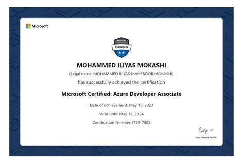 Md Iliyas Mokashi On Linkedin Im Happy To Share That Ive Obtained A