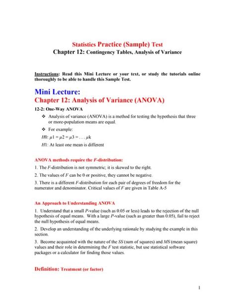 Stat Sample Test Ch 12 Pdf