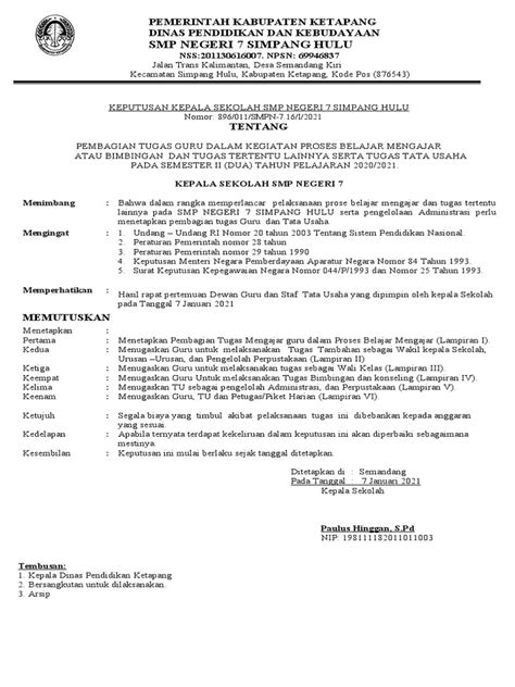 Sk Ta 2020 2021 Genap Pdf