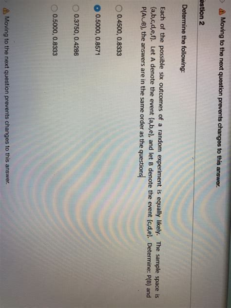 solved determine the following each of the possible six