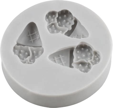Moldes De Silicona Para Conos De Helado Molde Para Fondant Molde De Caramelo Para Cupcakes