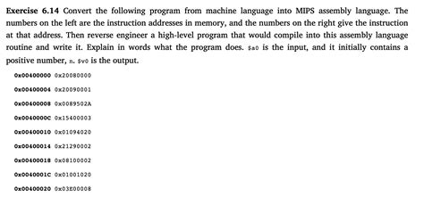 solved exercise 6 14 convert the following program from