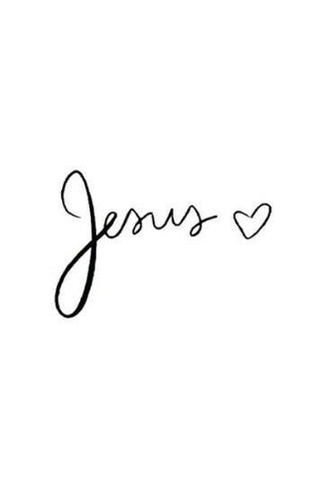 Jesus Cursive Neon Sign With Heart