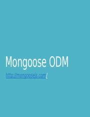 Master Mongoose ODM: Schema, Models & MongoDB Interactions | Course Hero