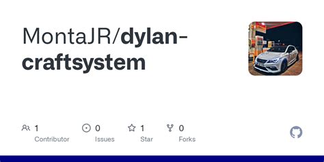 Github Montajrdylan Craftsystem