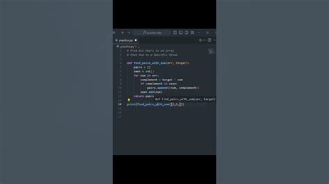Find All Pairs Python Pythonprogrammingcodinglearnpython Pythonforbeginners Youtube