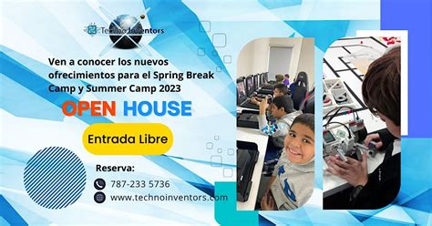 Open House Gratis Techno Inventors Robótica Y Creación De Videojuegos At Polytechnic University