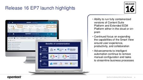 Opentext Content Suite Platform And Opentext Extended Ecm Whats New