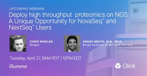 Deploy High Throughput Proteomics On Ngs A Unique Opportunity For Novaseq™ 6000 And Nextseq™ Users