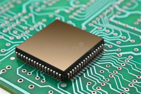 Memory Chip Electronics Stock Image Image Of Pins Portable 11717225