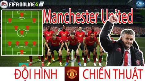 FO4 Đội hình Chiến thuật Team MU mùa 18 FIFA Online 4 Việt