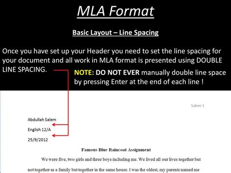 PPT MLA Format PowerPoint Presentation Free Download ID 2199287
