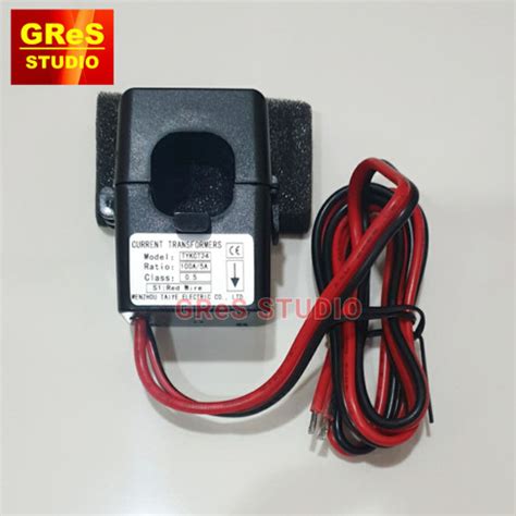 Jual Split Core Current Transformer Kct 24 Current Sensor 100 5a