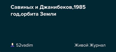 Савиных и Джанибеков,1985 год,орбита Земли : foto_history — LiveJournal