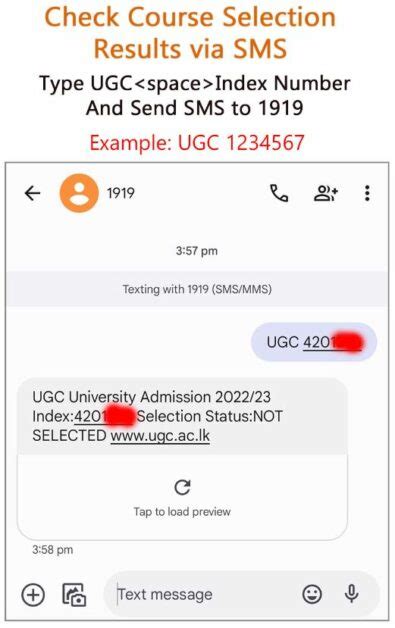 UGC Cut Off Marks 2022 2023 Course Selection Results Via SMS Ugc Ac Lk Gazette Lk