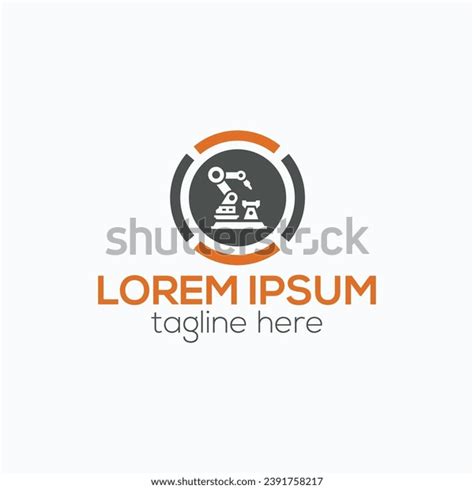Robotic Arm Logo Robotics Industrial Robot Stock Vector Royalty Free 2391758217 Shutterstock
