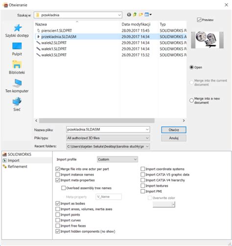 Solidworks Export Do Pliku Smg Solidworks Composer Solidmania