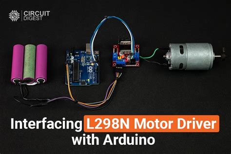 how to use l298n motor driver with arduino