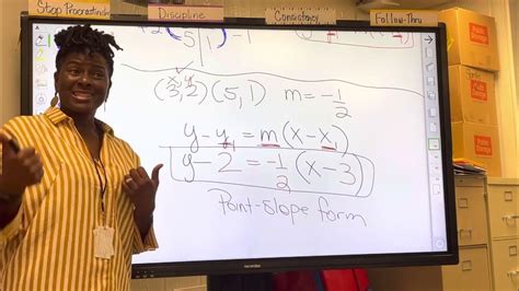 Writing Function Rules From Ordered Pairs Youtube