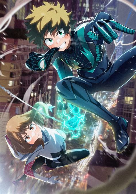 60С090ПЛШ Toga Himiko Uraraka Ochako Midoriya Izuku Izuku