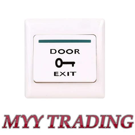 EXIT PUSH BUTTON FOR DOOR ACCESS 3x3 Lazada