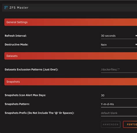 Zfs Datasets Snapshots Löschen Deutsch Unraid