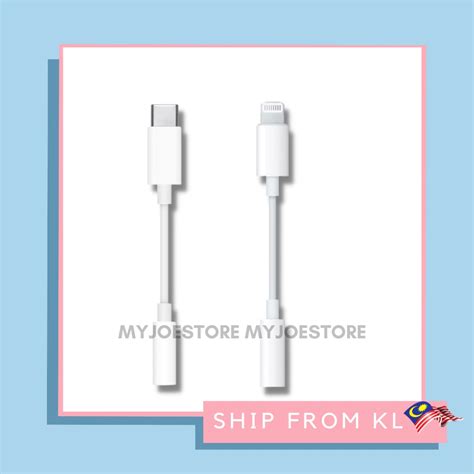 Usb C To Mm Headphone Jack Adapter Shopee Malaysia