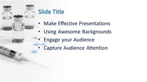 Free Medicines Powerpoint Template Free Powerpoint Templates