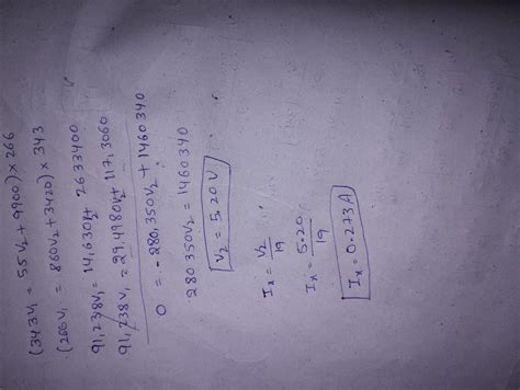 [solved] determine i x for the following circuit using nodal analysis