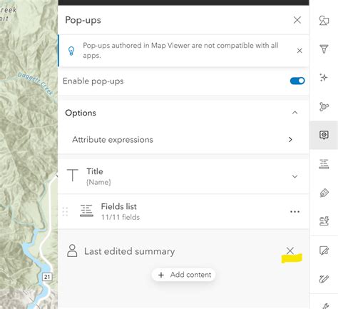 Solved How To Hide Edited By In Pop Up Using Enterprise Esri Community