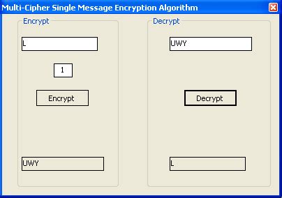 Multi Cipher Encryption Decryption L CAMBI 0301130209 Remove The Download Scientific Diagram