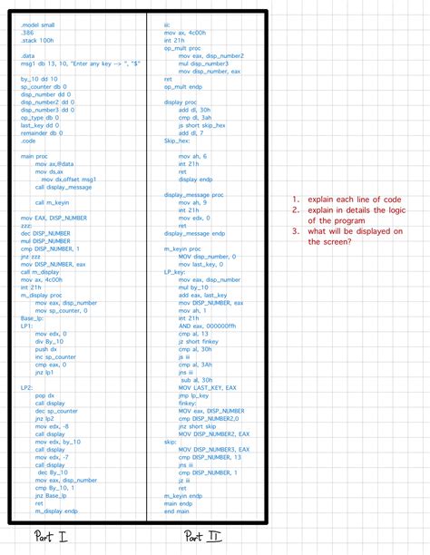Solved Program 2 Model Small386 ﻿stack 100h ﻿data Msg1