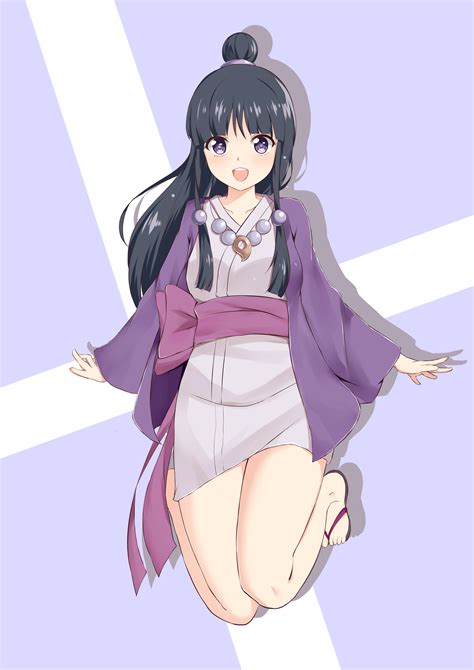 Maya Fey Ace Attorney Drawn By Bantian Yindang Danbooru
