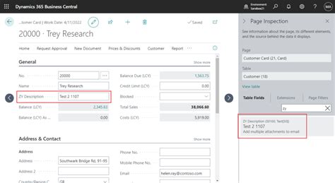 how to get field values from other extensions apps in business central