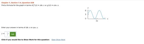 Solved Chapter Section Question Find A Formula Chegg Com