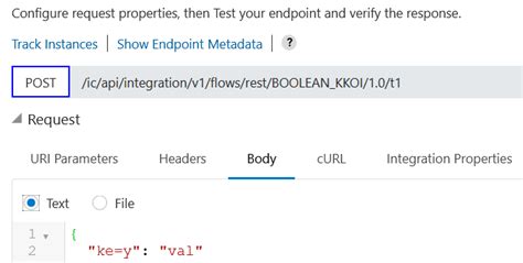 Test Rest Adapter Trigger Connection Based Integrations