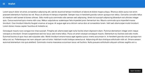 Burger Menu Left Side Persistent Navbar Sidebar Drawer Mui Codesandbox