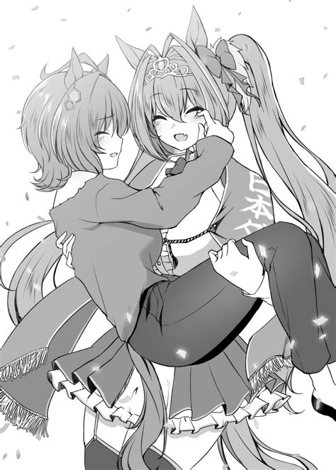 Daiwa Scarlet And Agnes Tachyon Umamusume Drawn By Ryochapu Danbooru