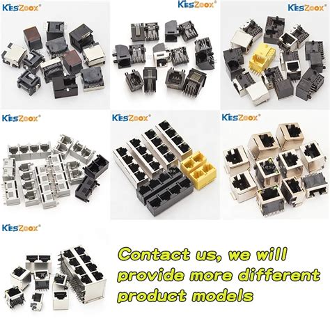 Rj45连接器1x4多端口以太网局域网电缆连接器rj45插座连接器52e系列02 Buy Rj45至din电缆 Rj45母连接器电缆 带poe Lpj0514genl的rj45连接器