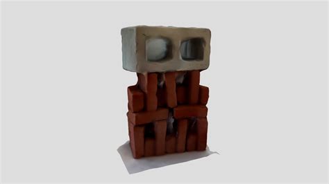 Brick And Cmu Table Download Free 3d Model By Koko 40e5b3f Sketchfab