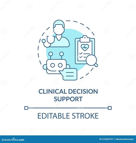 Decision Support System Infographics Linear Icons Collection Royalty